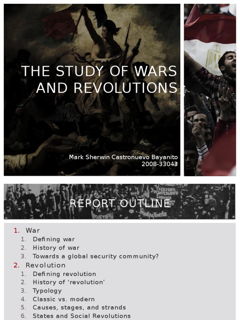 The Study of Wars and Revolutions | PDF | Revolutions | Rebellions
