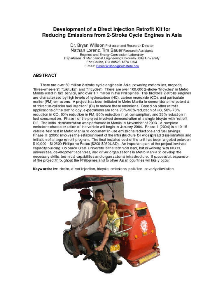 Direct Injection | Download Free PDF | Internal Combustion Engine ...