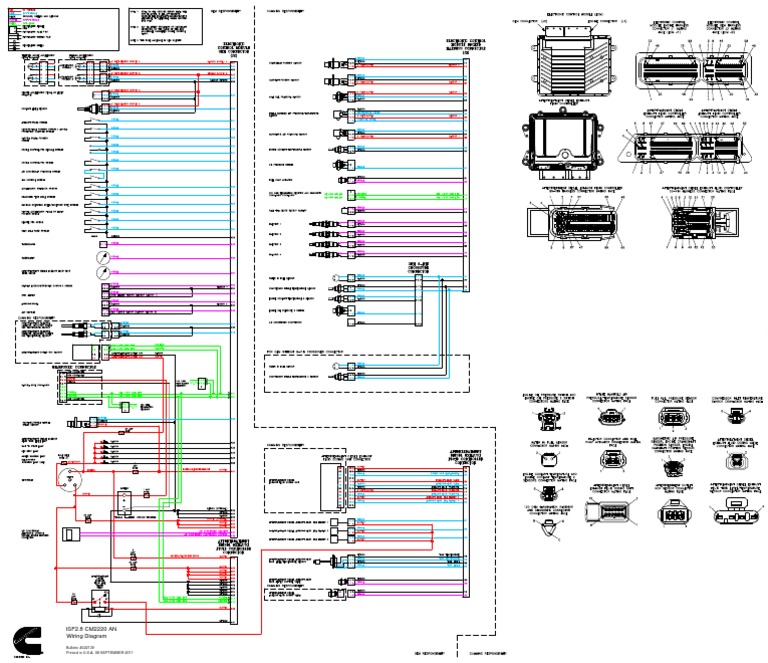 ISF2.8 CM2220 AN Wiring Diagram: Bulletin 4022139 Printed in U.S.A. 08 ...