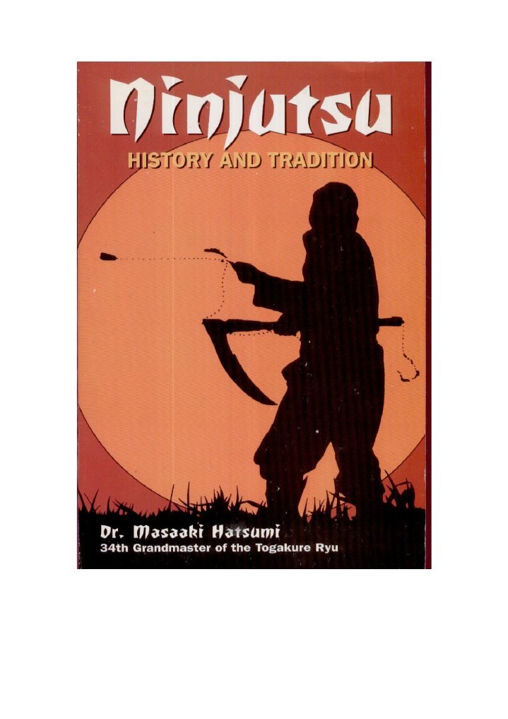 Ninjutsu (History and Tradition) | Books