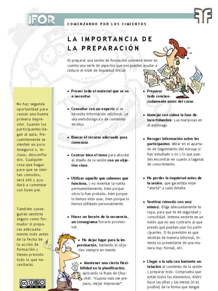 La Importancia de La Preparación | PDF