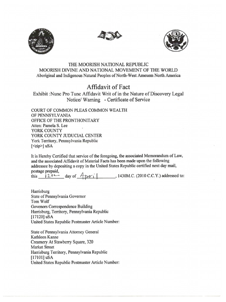 Nunc Pro Tunc Legal Definition