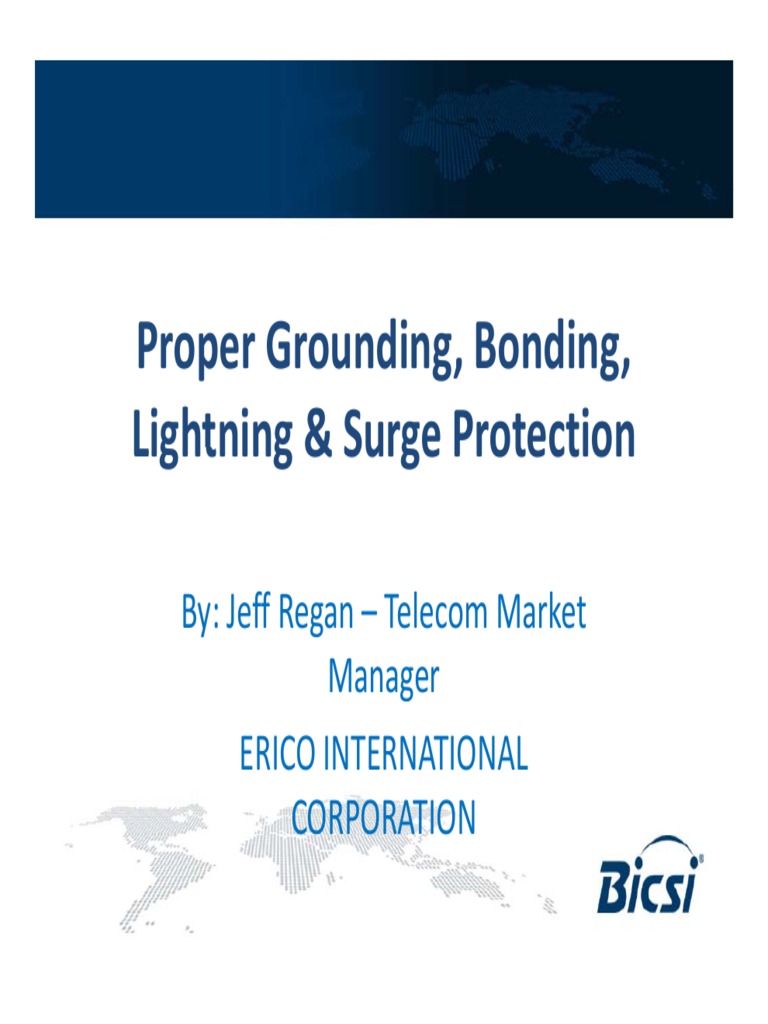 Proper Grounding Bonding | PDF | Electric Power | Components