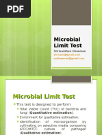 Microbial Monitoring SOP for Drains | PDF | Science & Mathematics