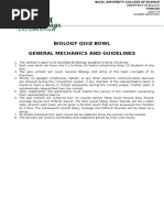 Rules For School Quiz Competition | PDF | Leisure