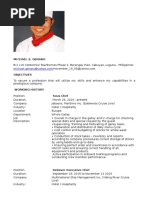 Chief Cook Job Description | PDF