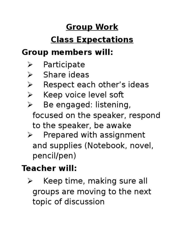Group Work Self Evaluation | PDF