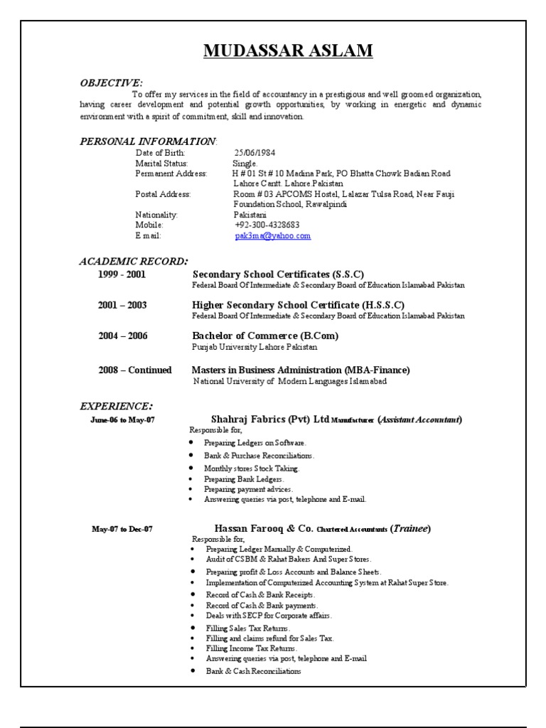 Mudassar Aslam | PDF | Debits And Credits | Service Industries