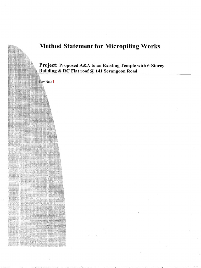 Micro Pile MS | PDF | Deep Foundation | Structural Engineering