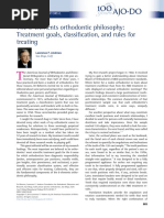 Angle - 1899 - Classification of Malocclusion | PDF