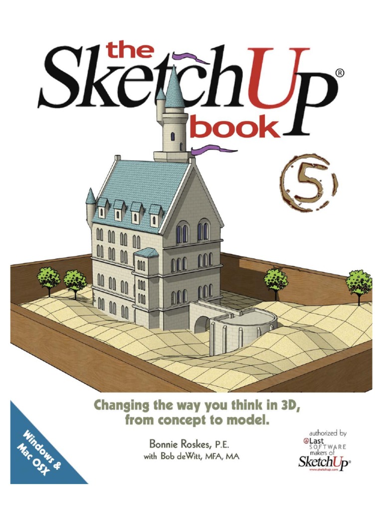 SketchUp 5 The Book by Bonnie Roskes | PDF | Sketch Up | Computer Aided ...