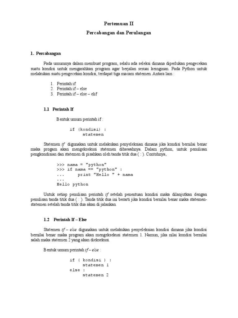 Tutorial Python 2
