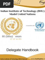 Basics of An Model United Competition, Aippm, All India Political ...