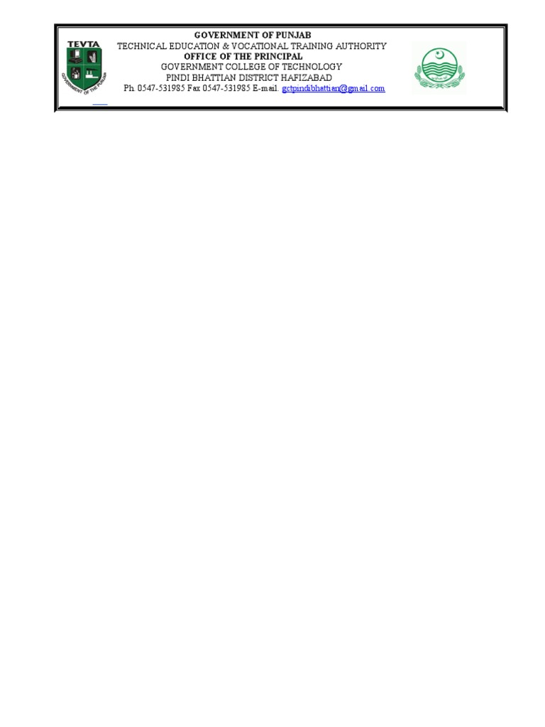 New Letter Pad Format | PDF