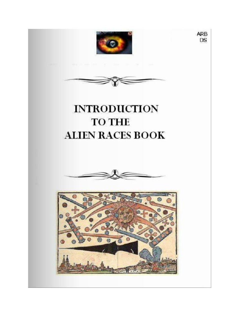 Introduction To The Alien Races Book | PDF