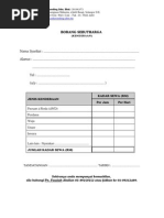 Contoh Sebut Harga | PDF