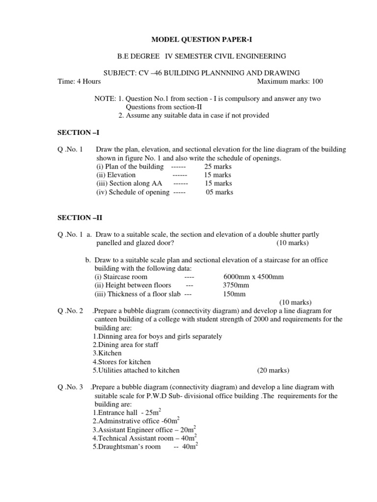 Building Drawing | PDF | Basement | Architectural Elements