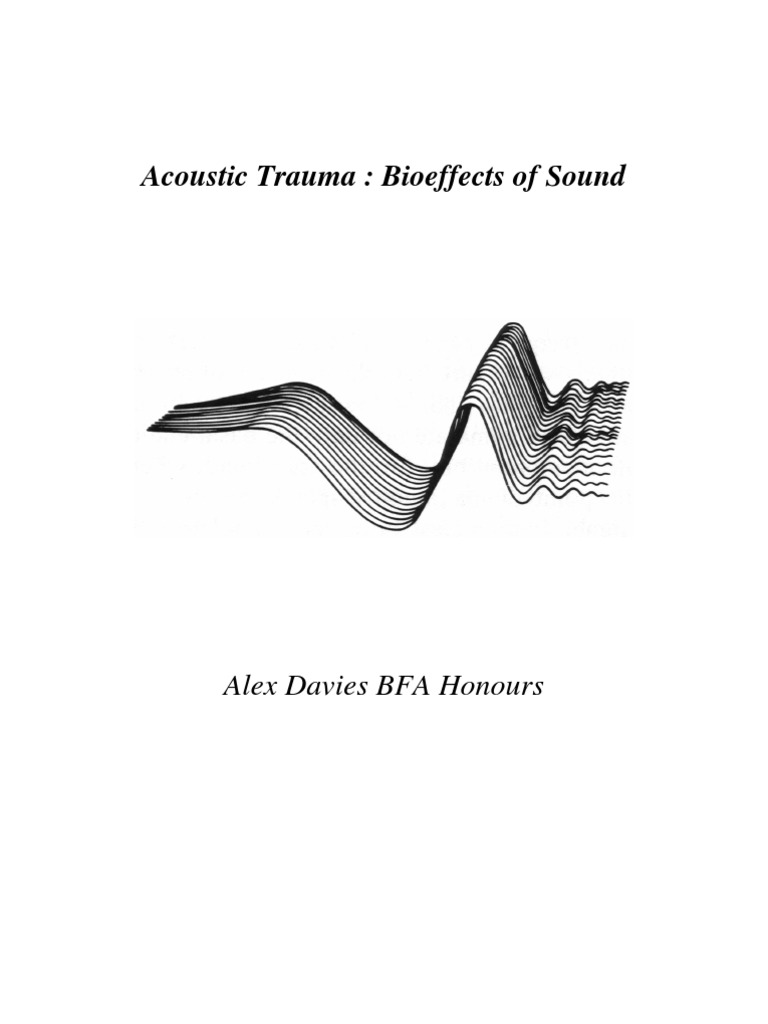 Acoustic Trauma: Effects of Sound on Humans | PDF | Acoustics | Sound