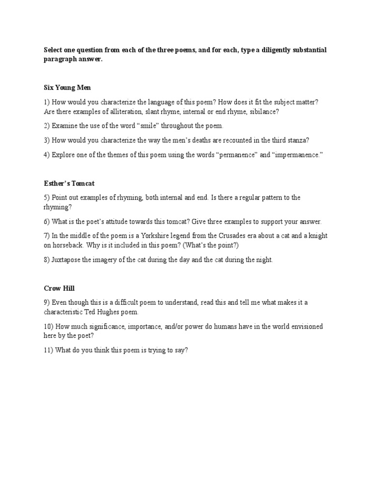 Poetry Analysis for Students | PDF