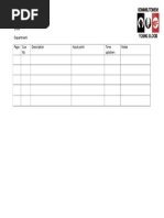 Borrow Form Template | PDF