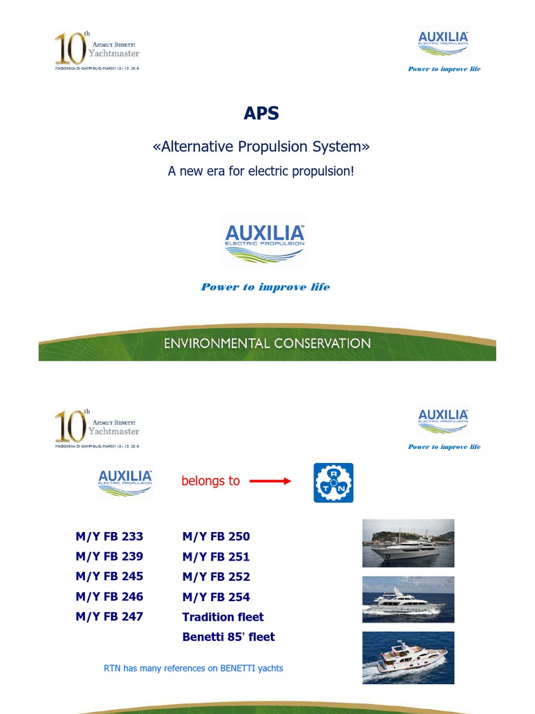 Electric Propulsion Systems Overview | PDF | Marine Propulsion | Energy ...