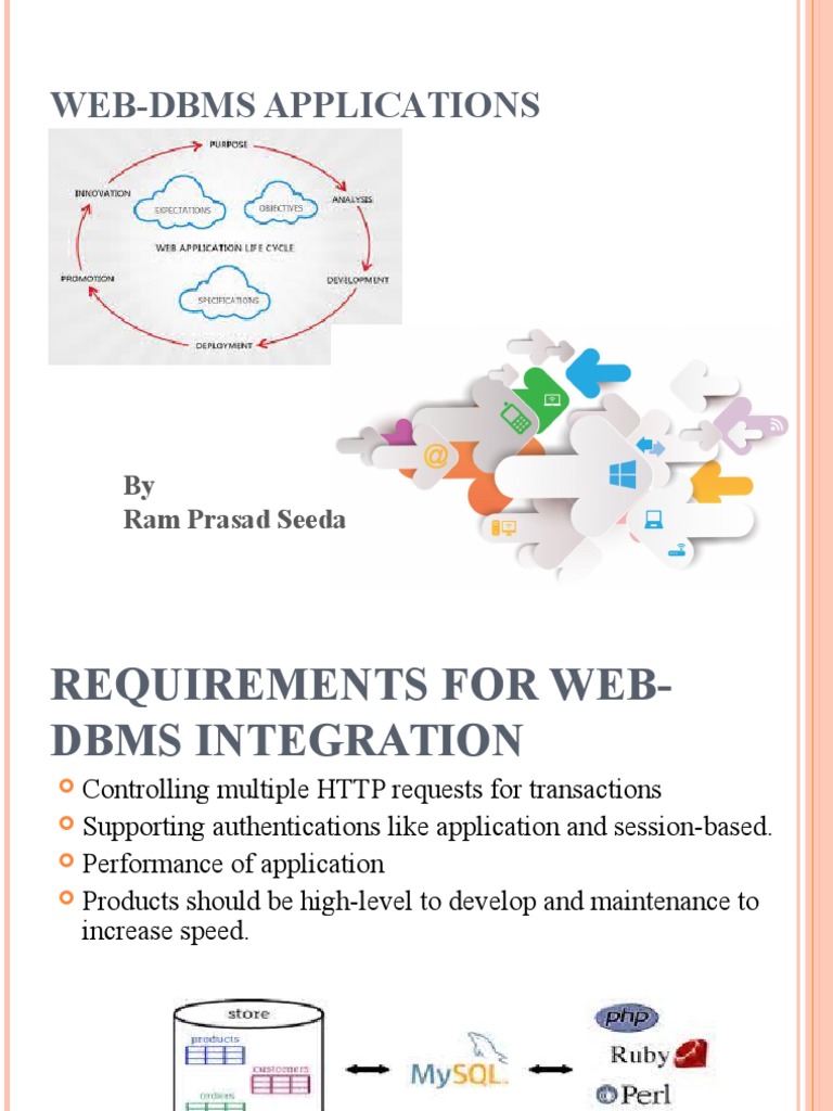 Web Dbms Applications | PDF | Databases | Software As A Service