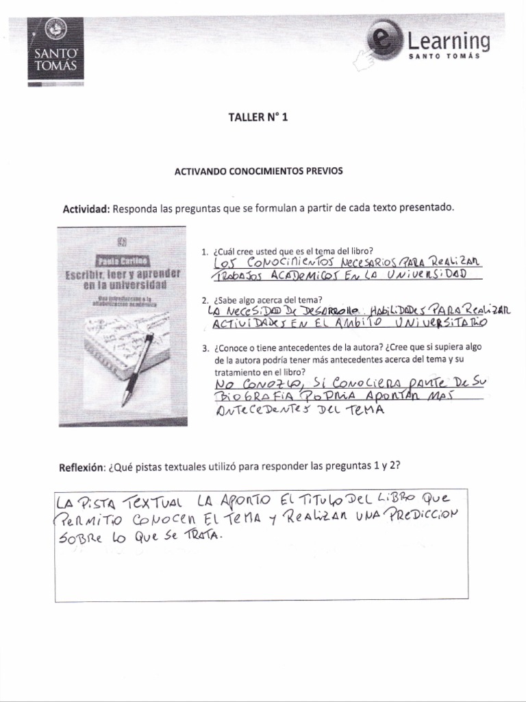 Yantani - Patricio - Taller #1 | PDF | Suecia | Lectura (proceso)