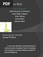 Social Phobia Anxiety Inventory | PDF | Social Anxiety Disorder | Phobia