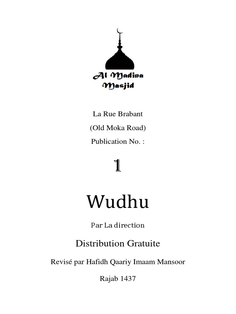 Wudhu en Langue Creole | PDF | La nature | Religions et croyances