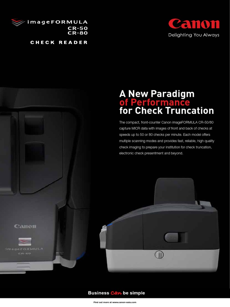 A New Paradigm For Check Truncation: of Performance | PDF | Image ...