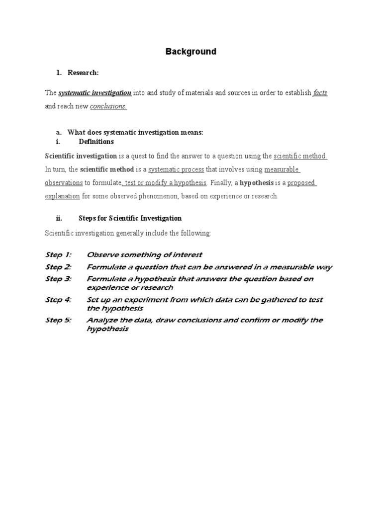 Basic Definations | PDF | Academic Publishing | Scientific Method