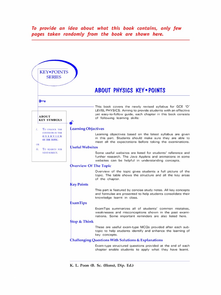 Physics Key Point | PDF
