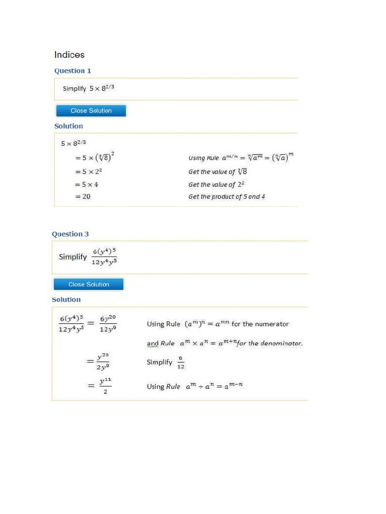 Basics of Maths For All School Students | PDF | Fraction (Mathematics ...