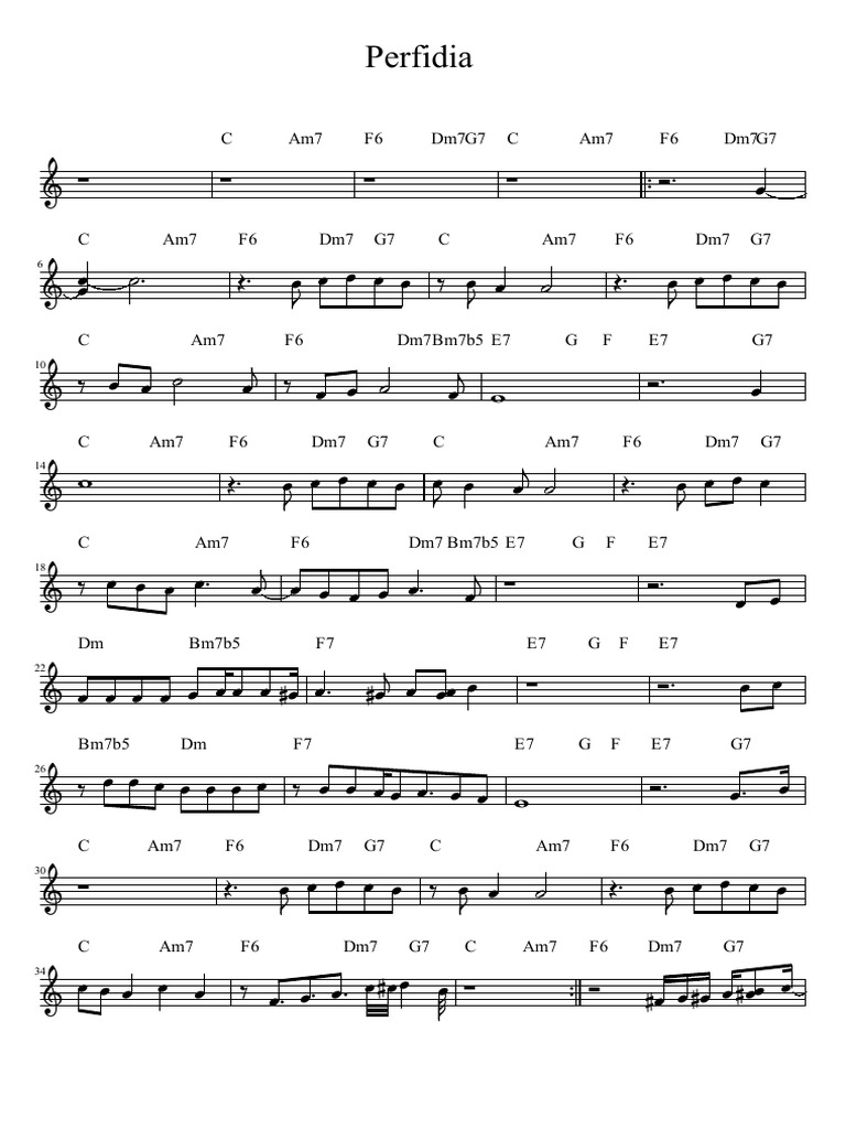 Perfidia | PDF