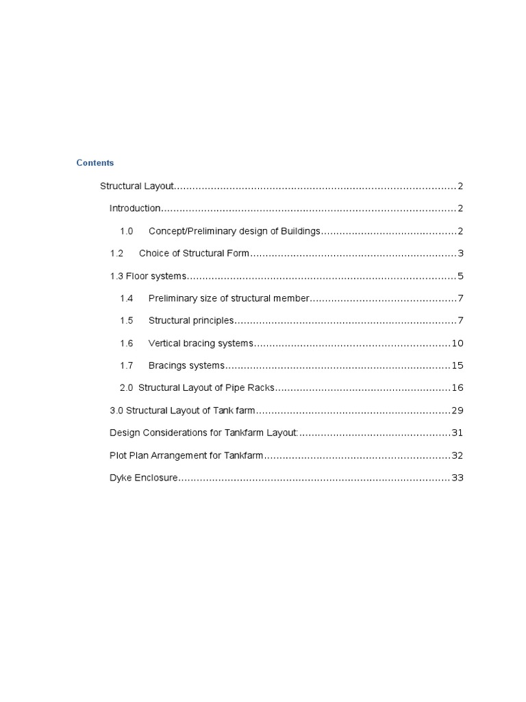 Structural Layout | PDF | Framing (Construction) | Truss