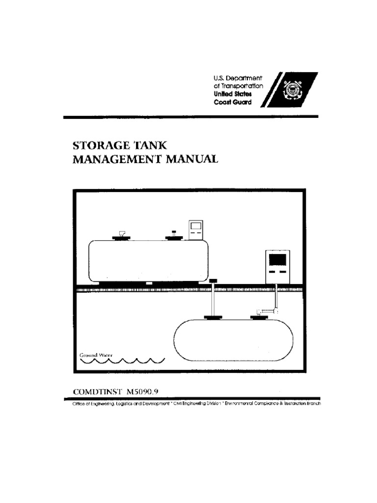 Storage Tank Management Manual (USCG) | Resource Conservation And ...
