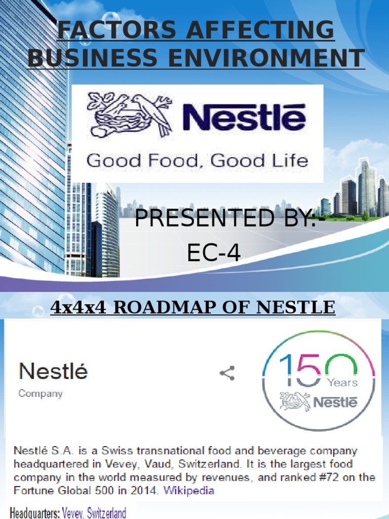 Business PPT Template 039 | PDF | Nestlé | Supply Chain