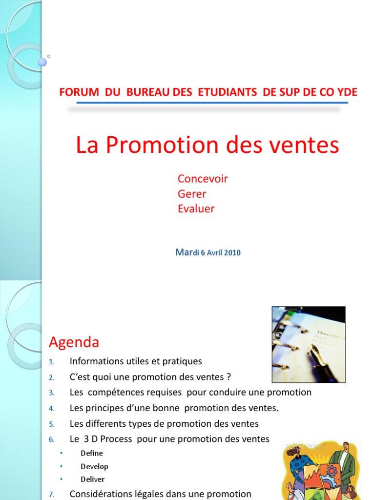 promotion des ventes | Business