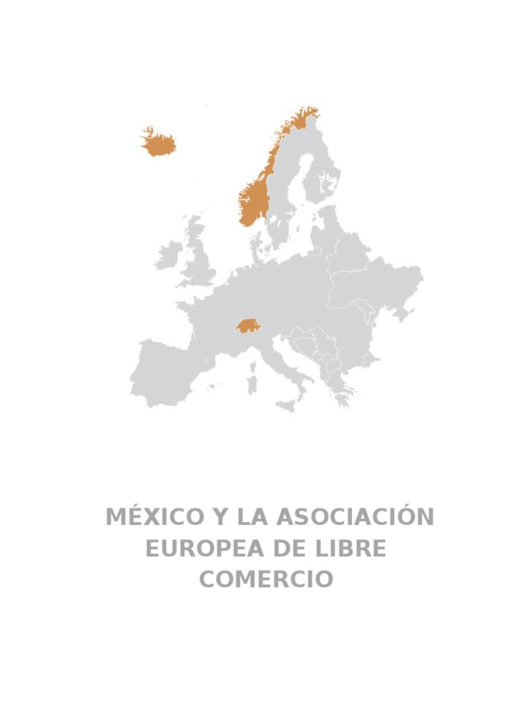 TLC Aelc-México | PDF | Islandia | Unión Europea