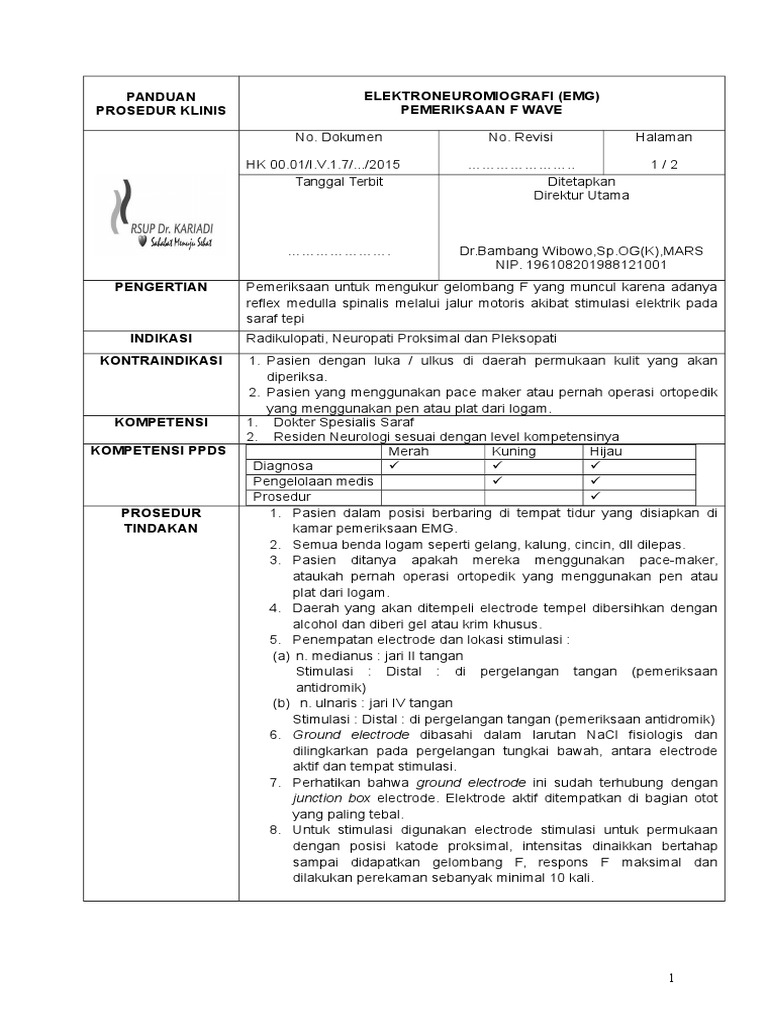 EMG F WAVE Edit 2 | PDF