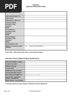 GRATUITY FORM F-Sample Filled | PDF | Government | Justice