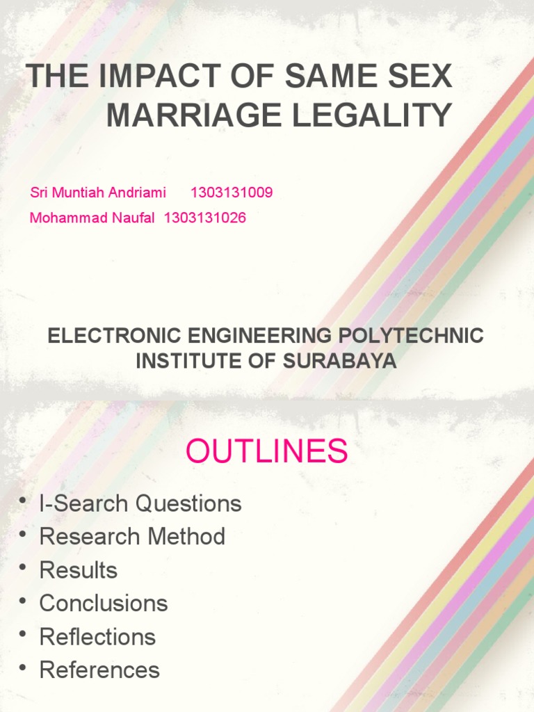 00400 Pdf Same Sex Marriage Homosexuality