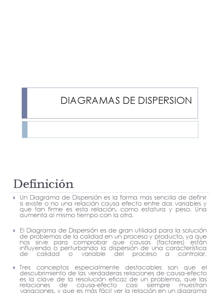 Guía Completa del Diagrama de Dispersión | PDF | Regresión lineal ...