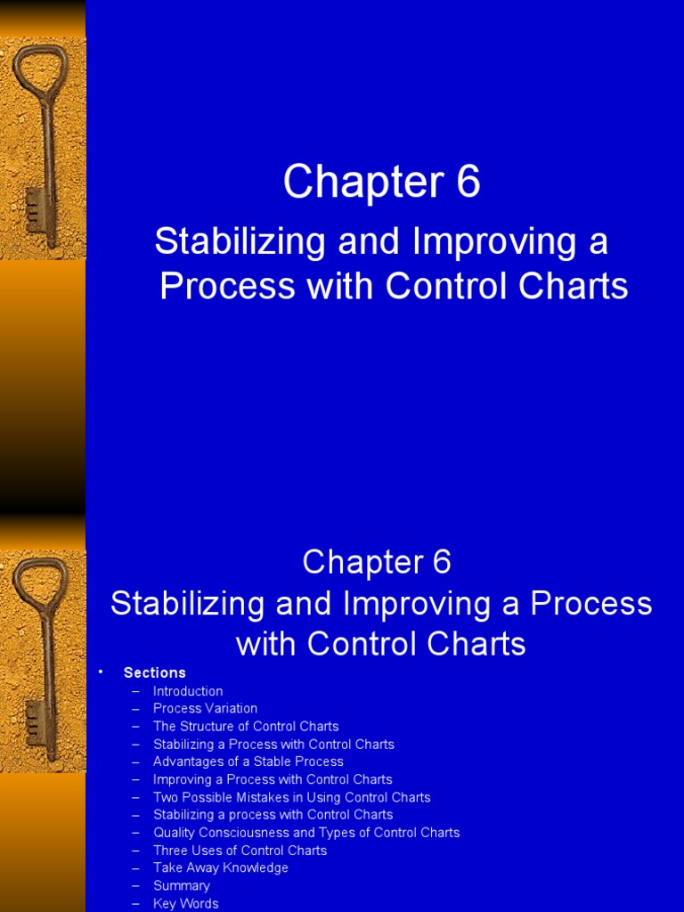 Control Charts for Process Improvement | PDF | Innovation | Cognition