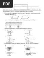 P4 Worksheet Science Chapter 13 Matter Ws | Liquids | Atmosphere Of Earth