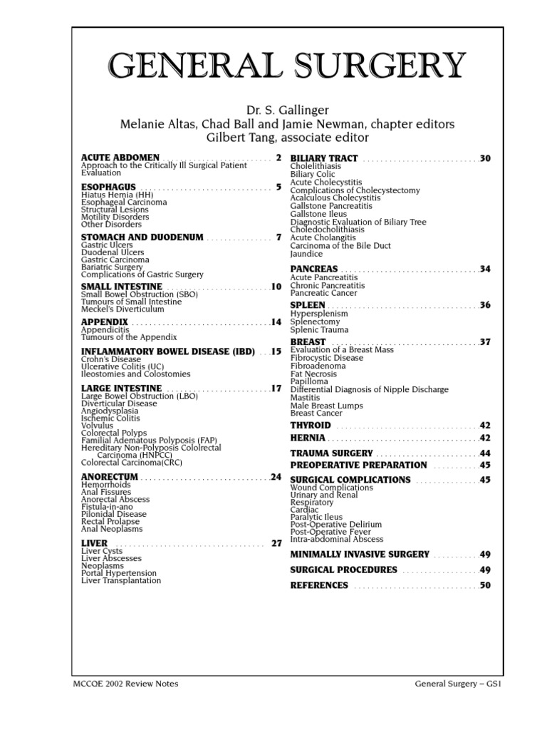 General Surgery 2002 | PDF | Gastroesophageal Reflux Disease | Esophagus