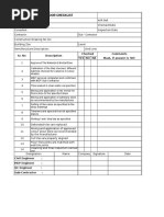 Door and Window Inspection Checklist | PDF | Technology & Engineering