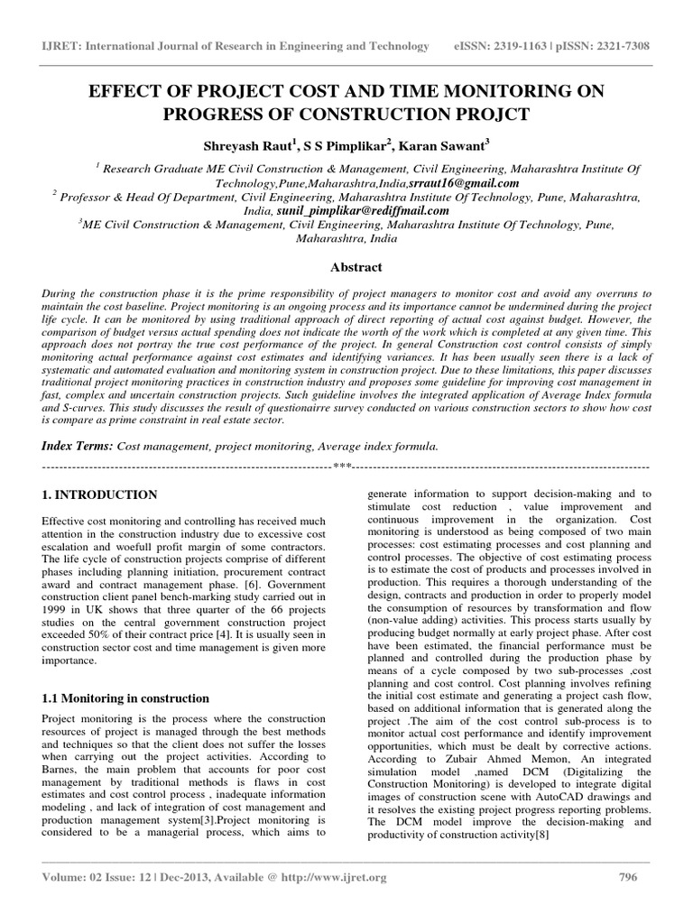 Project Time and Cost | PDF | Cost Accounting | Life Cycle Assessment