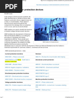ANSI Device Numbers and Functions List | PDF | Transformer ...