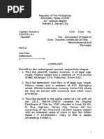 Petition To Cancel Lien - LEGAL FORMS | PDF
